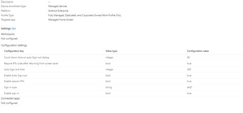 Intune Android Shared Device Remove Pin Microsoft Qanda
