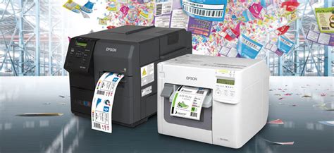 Epson Colorworks ფერადი სტიკერების პრინტერები