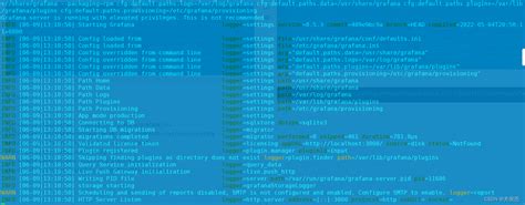 grafana启动失败报错：grafana server init failed could not find config
