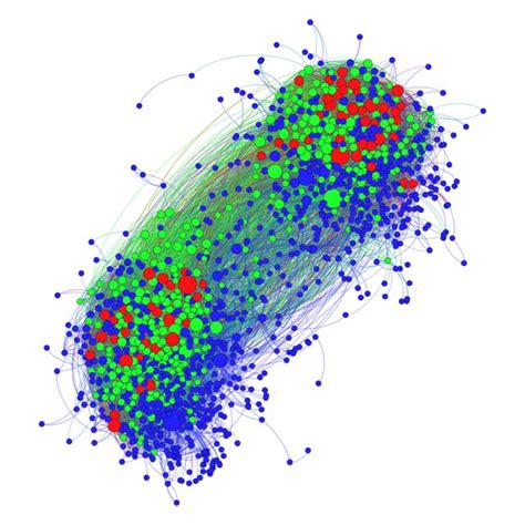 graphical representation of the clustered attributed graph model
