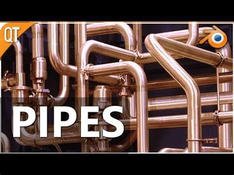 Blender Quick Tip Pipes Blender Blender D Blender Tutorial
