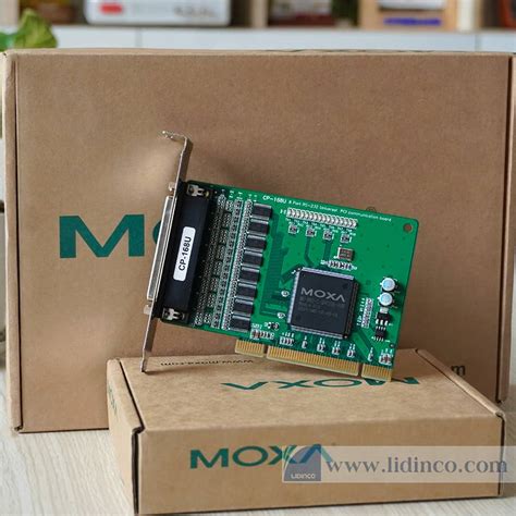 Moxa Cp 168u 8 Port Rs232 Universal Pci Serial Onboard