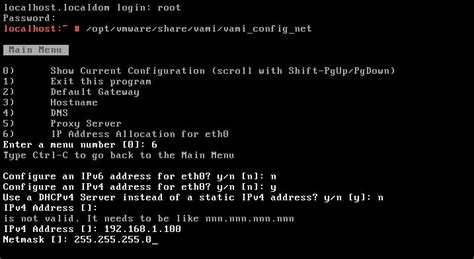 How To Assign IP Address Manually VCenter Appliance GKhan