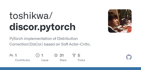 Github Toshikwadiscorpytorch Pytorch Implementation Of