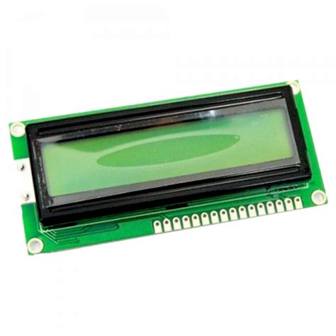 16x2 Lcd Display Green Backlight Techiesms