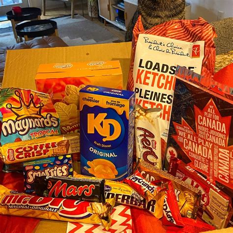 Ultimate Canadian Snack 19 Items Canadian Snacks Box Etsy