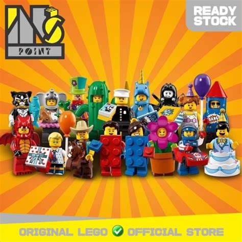Jual Lego 71021 Lego Minifigures Series 18 Complete Full Set 17pcs