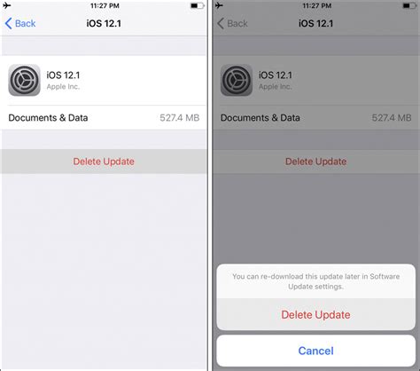Вы запустили обновление Ios но передумали Как остановить
