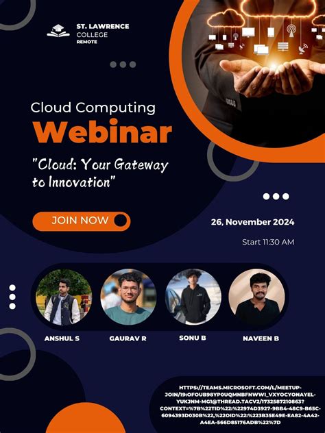 Gaurav Ramal On Linkedin Cloudcomputing Remoteevent Innovation Webinar Techtalk Slcremote