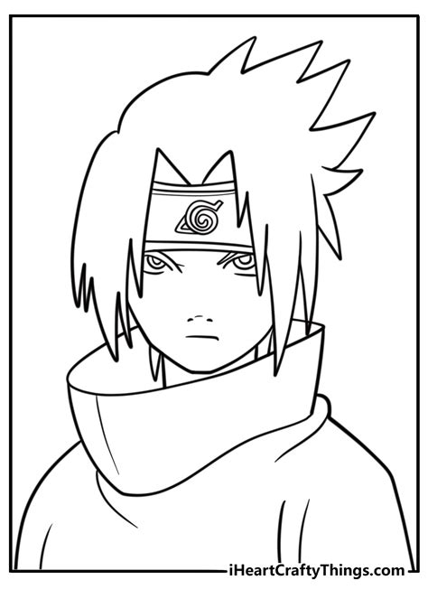Sasuke Curse Mark 2 Coloring Pages Coloring Pages