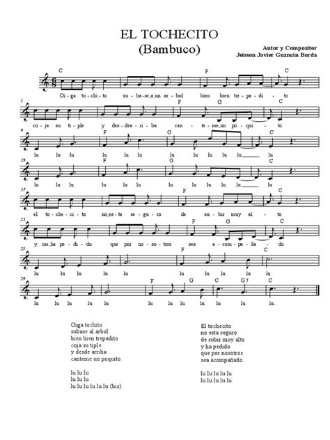 El Tochecito Bambuco Pdf