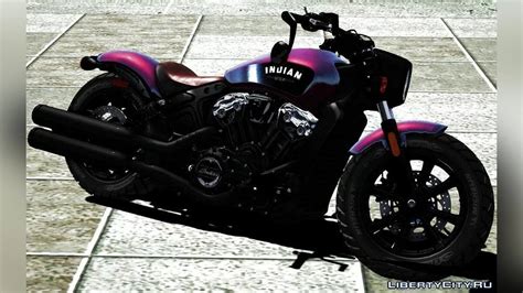 2018 Indian Scout Bobber For Gta San Andreas