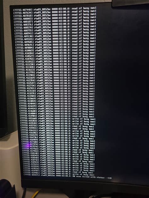 Hw Scan Failed With Status 110 Home Assistant Os Home Assistant