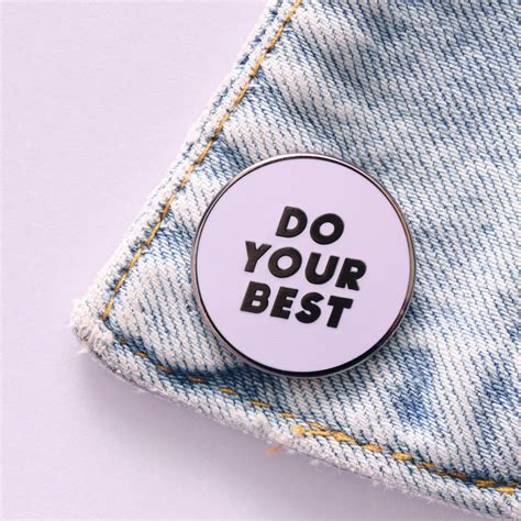 Set Of Enamel Pins Positive Pins Fun Pin Badges You Etsy