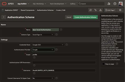 Github Cristianfllc3apexoracleauthsocial Configuration De L