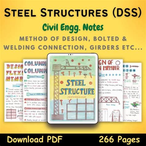 Fe Civil Engineering Course Aesthetic Notes Pdf Beng Btech Newtondesk
