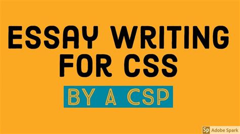 How To Write Css Essay Past Papers Solved Css Ias Dieno Digital