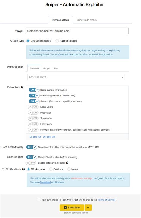 how to conduct a full network vulnerability assessment pentest tools