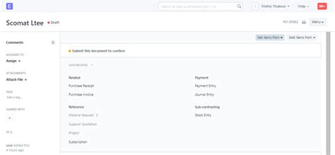 Problems On Purchase Order Frappe Forum