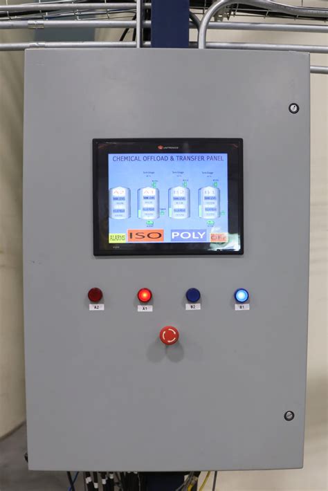 Chemicals FSI Controls The Mix With Unitronics Controllers Remote Operator Unitronics