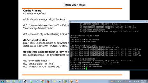 HADR Setup In DB LUW YouTube