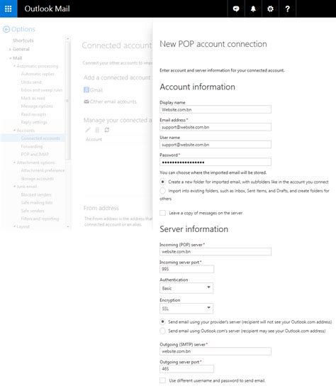 How To Sync My Email Accounts With Outlook Com Or Hotmail Knowledgebase Article Website Com Bn