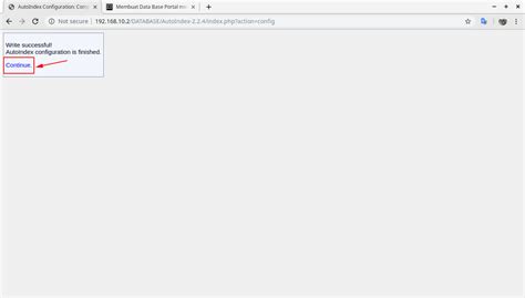 Membuat Data Base Portal Menggunakan Cms Autoindex Debian 8 Jessie