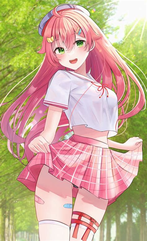 Sakura Miko Channel Image By Nibosi Zerochan Anime Image Board