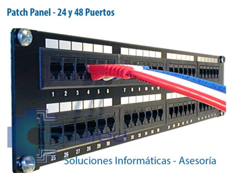 Patch Panel 24 Y 48 Puertos