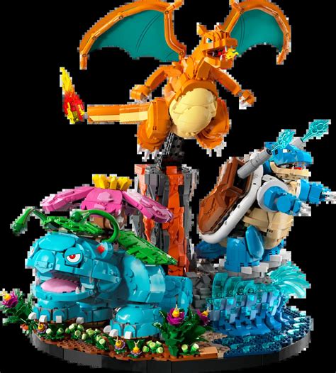 Lego Venusaur Charizard And Blastoise 72153 Brick Sleuth