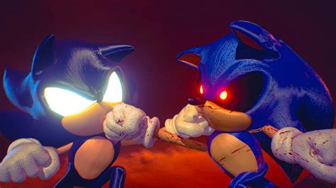 Sonic Vs Sonic Exe 3d Animation Sonic The Hedgehog Cartoon Fight Animation Youtube