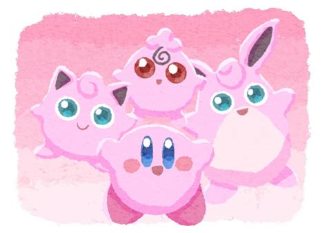 Jigglypuff Wigglytuff And Igglybuff Pokemon And More Drawn By Miclot Danbooru
