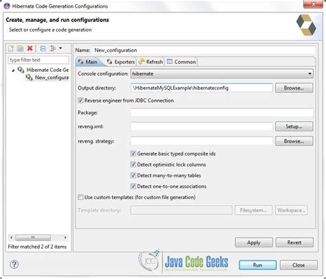 Hibernate Jboss Tools Installation In Eclipse Mapping Generation Example Java Code Geeks