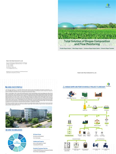 Catalogue Of Biogas Monitoring System Cubic 2023 Pdf