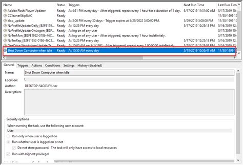 How To Schedule Windows And Windows Shutdown After The PC Has Been Idle