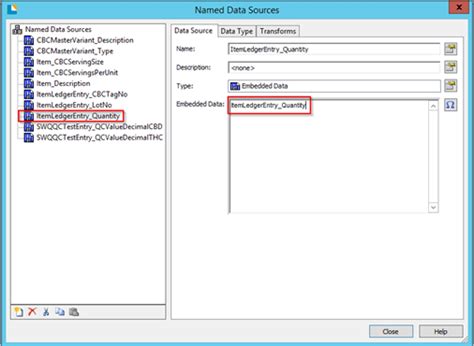 bartender label setups and integration with business central