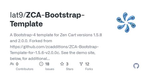 GitHub Lat ZCA Bootstrap Template A Bootstrap Template For Zen Cart Versions And