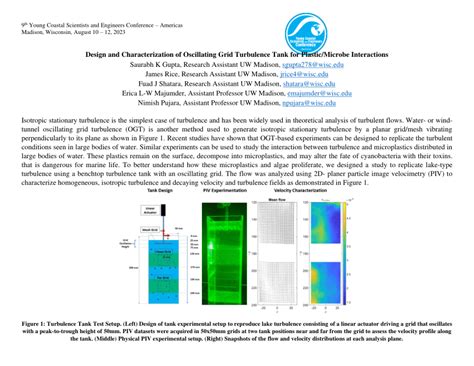 Pdf Design And Characterization Of Oscillating Grid Turbulence Tank