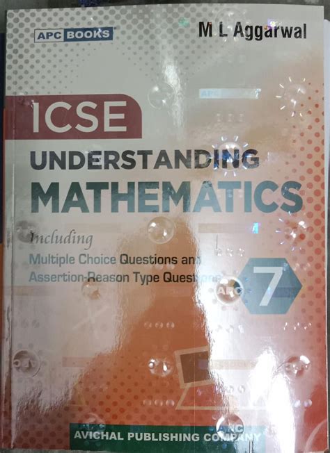 APC ICSE Understanding Mathematics Class By M L Aggarwal Universal Book