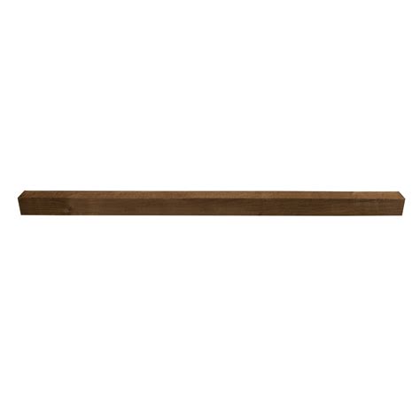 Brown Incised Fence Post 7ft 210 X 10 X 10cm Lothian Diy And Building