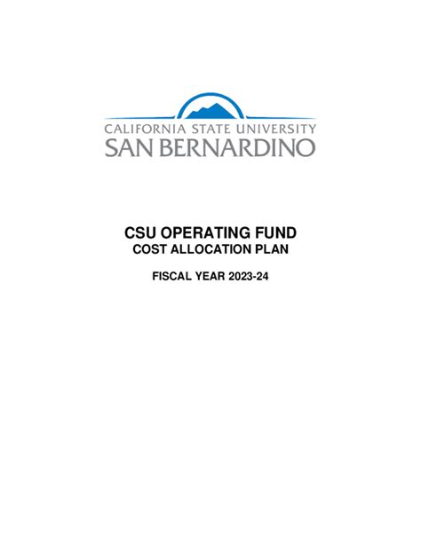 Fillable Online Costallocationplanprocessandmethodology Revised Fax Email Print Pdffiller Fillable Online Costallocationplanprocessandmethodology Revised Fax Email Print Pdffiller