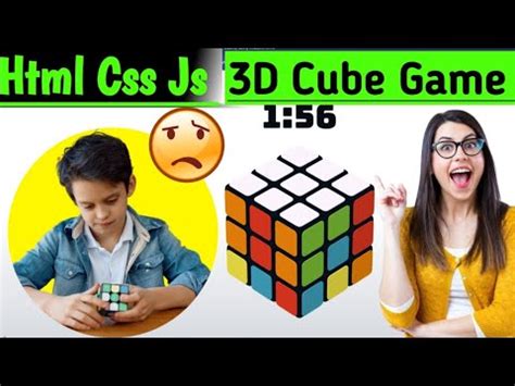 How TO Make D Rubik Cube Dice Game In Html Css Javascript Glowing Css Cube Js Games