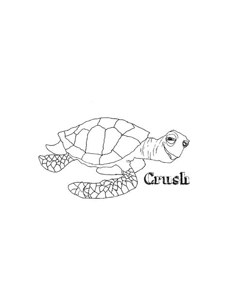Crush And Squirt Coloring Pages