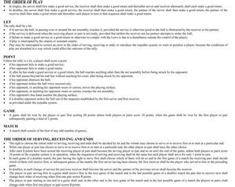 Table Rules Etsy