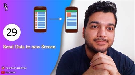 Send Data To New Screen Part29 Flutter Course B Youtube