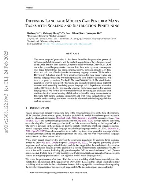 Github Liqiiiii Dllm Survey [arxiv] Discrete Diffusion In Large Language And Multimodal