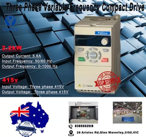 2 2kw 3hp Three Phase Variable Frequency Drive Compact Inverter Vsd Vfd 338 93 Picclick Au
