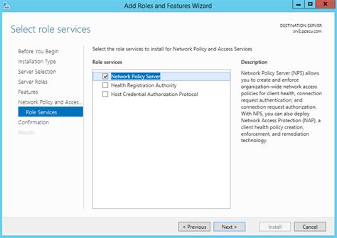 Configure Network Address Protection W Dhcp Enforcement Network