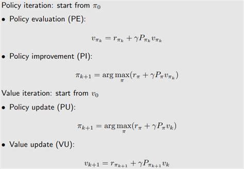3 强化学习基础 Value Iteration And Policy Iteration 知乎