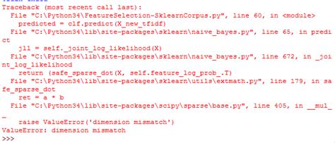 Python Training Multinomial Classifier Using Chi2 Selected Features